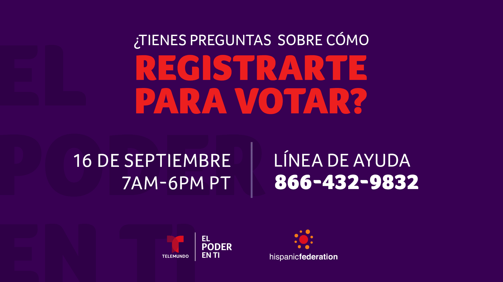 Hispanic Federation and NBCUniversal Telemundo Enterprises Collaborate to Promote Voter ...